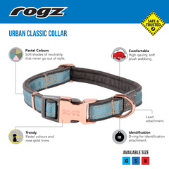 Rogz Urban Classic Basic Dog Collar Safari - Buy Rogz. Technical Gear ...